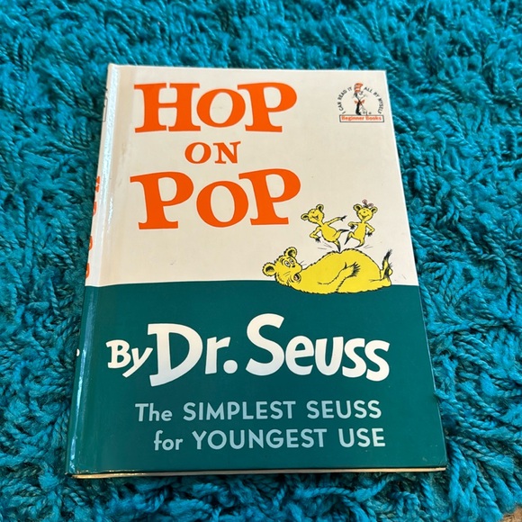 Dr. Seuss | Toys | Hop On Pop By Dr Seuss Hardcover First Edition 963 ...